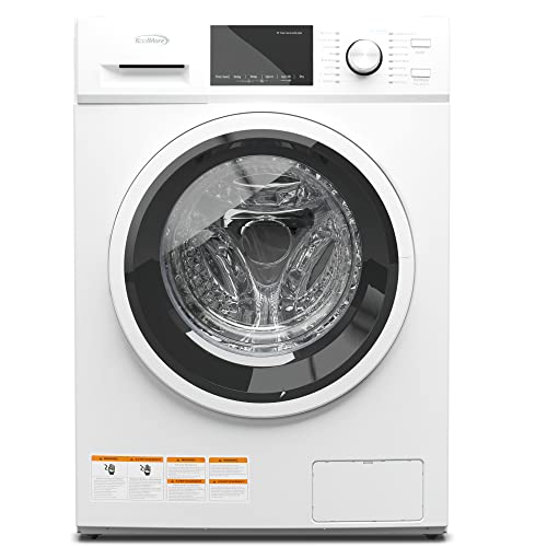 KoolMore 2-in-1 Front Load Washer and Dryer Combo for Apartment, Dorm, RV, and Small Home Laundry Washing and Drying, 16 Wash and 4 Dry Cycles, Compact Space Saver (White) [FLC-3CWH]