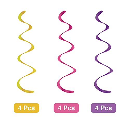 Kristin Paradise 21Ct Easter Hanging Swirl Decorations, Easter Bunny Party Supplies, Easter Eggs Birthday Theme Decor for Boy Girl Kids Baby Shower