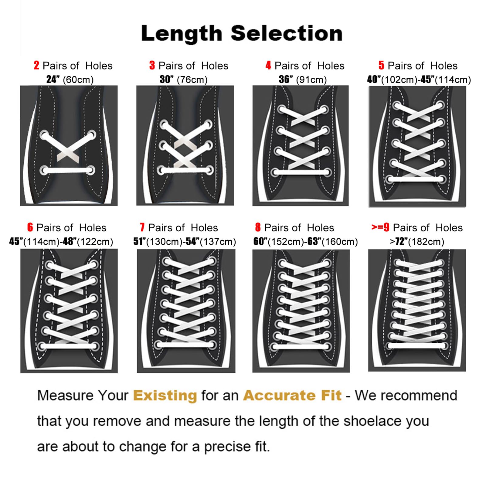 Handshop Flat Shoelaces 5/16" - Shoe Laces Replacements For Sneakers and Athletic Shoes Boots Red 160cm