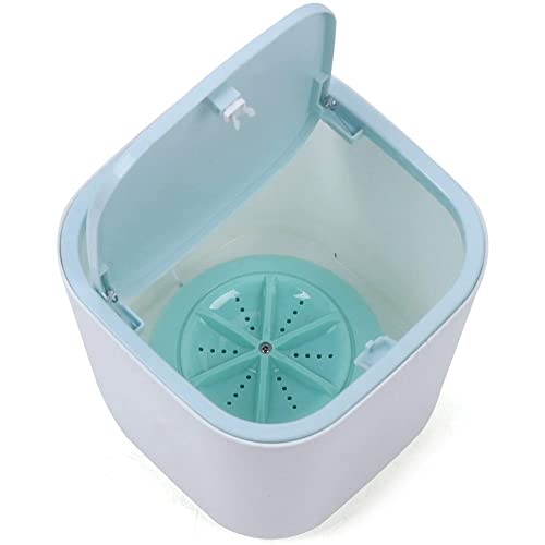 CAMILIA Electric Washing Machine Portable USB Underwear Cleaning Machine Socks Baby Wash Machine-White