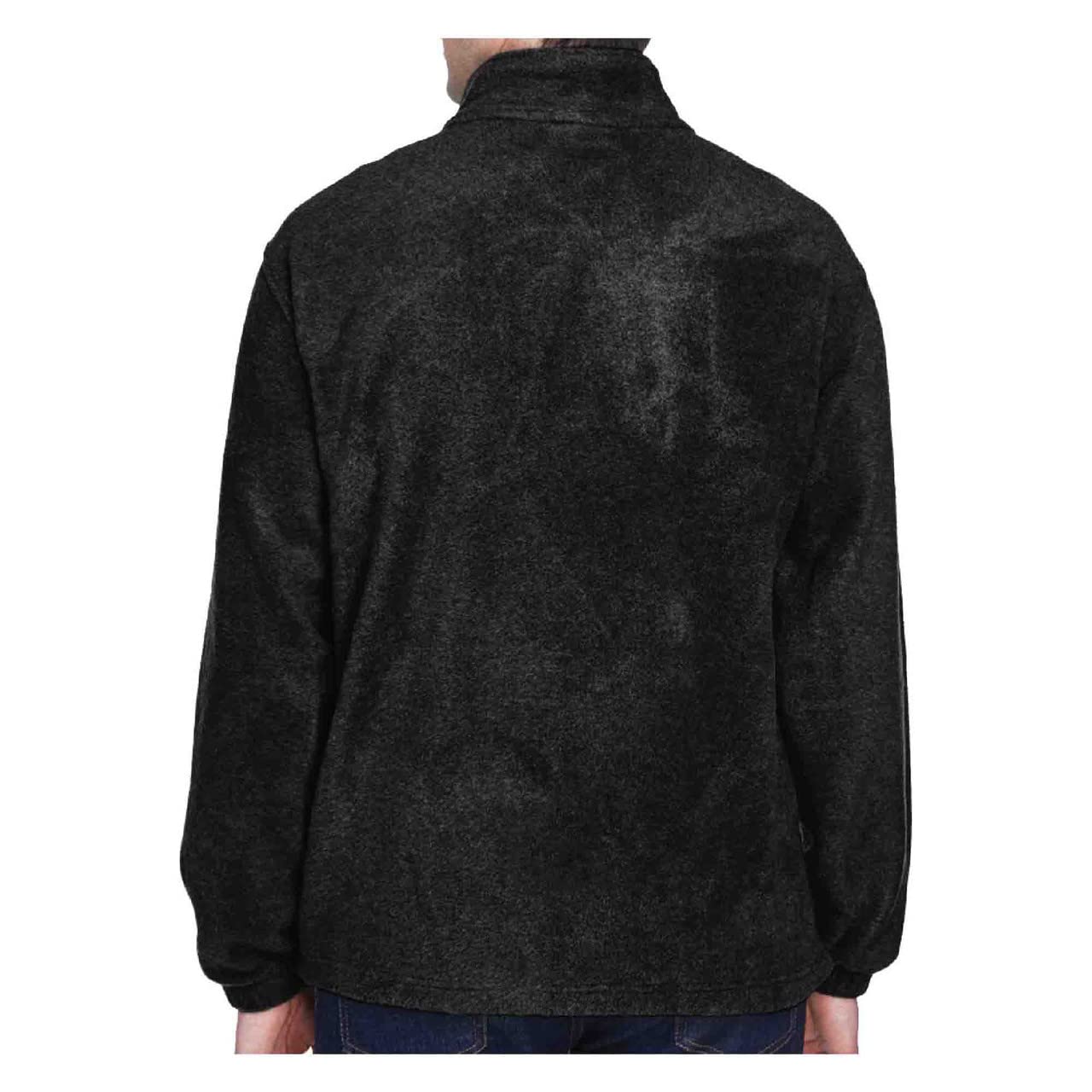 VetFriends.com US Air Force Vereran Fleece Jacket with Tradtional Hap Arnold Wings Embroidered (Large)