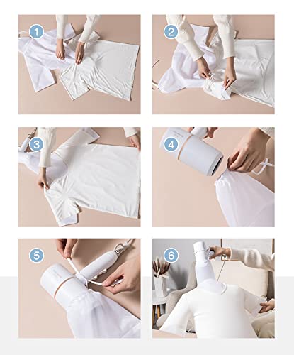 ZOSTLAND Portable Clothes Dryer 6 Minutes Auxiliary Drying Bag Fast Drying Dryerclothes Reusable Space Mini Folding for Home Travel dorms Offices (Jacket)