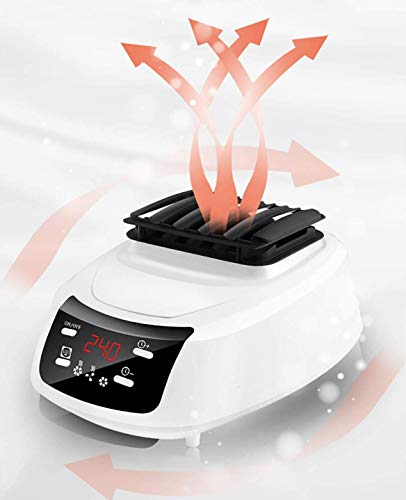 MINIKID Portable Clothes Dryer Laundry Dryer Machine, Electric Portable Clothes Dryer Compact Dryer Automatic Working Mode for Small Living Spaces, Apartment Houses, dorms (White)