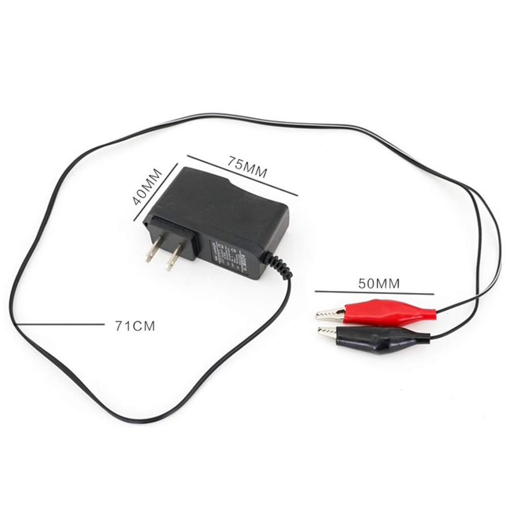 Quayub Universal Portable Car Motorcycle ATV DC 12V/1.2A 15W Smart Fast Rechargeable Battery Charger Tender Maintainer