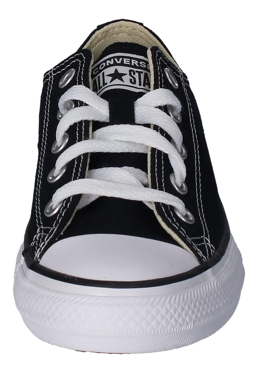 Converse unisex-child Chuck Taylor All Star Low Top Sneaker, Black, 2 M US Little Kid