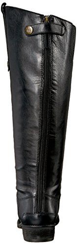 Sam Edelman Women's Penny Classic Equestrian Boot, Black Leather, 9 Medium US