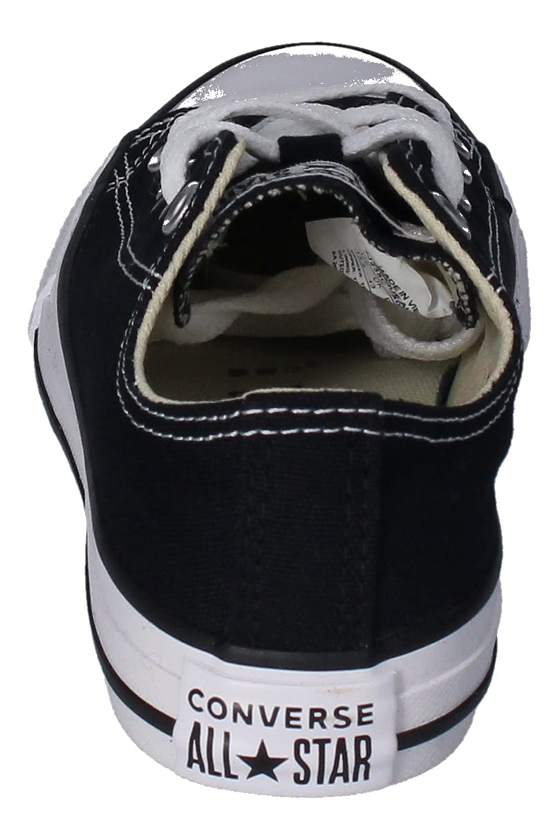 Converse unisex-child Chuck Taylor All Star Low Top Sneaker, Black, 2 M US Little Kid