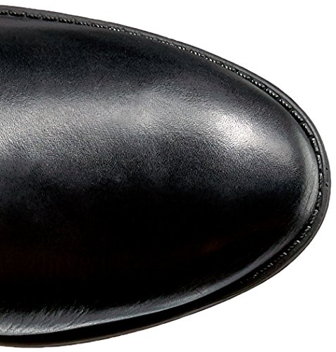 Sam Edelman Women's Penny Classic Equestrian Boot, Black Leather, 9 Medium US