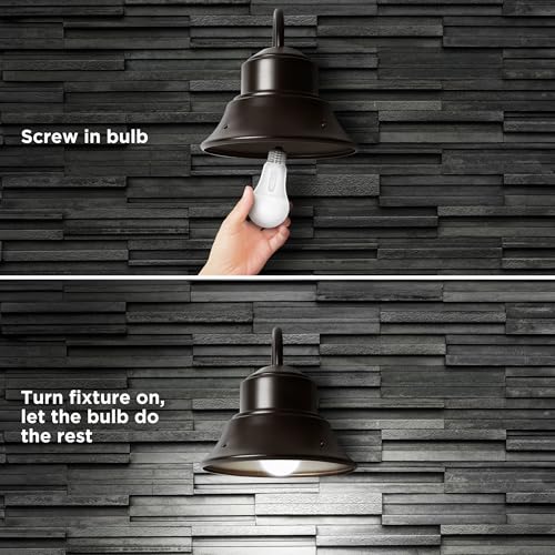 Feit Electric A23 LED Light Bulb, 300W Equivalent, Non-Dimmable, 4060 Lumens, E26 Standard Base, 3000k Soft White, High Output LED Bulb, Damp Rated, 22 Year Lifetime, OM300/830/LED