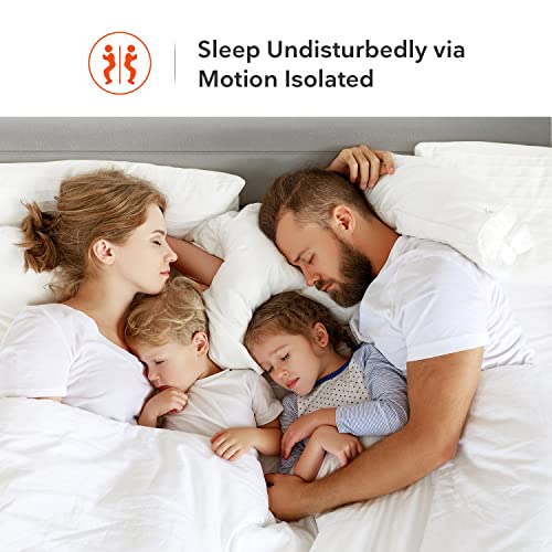 Sweetnight King Mattress, 10 Inch Gel Memory Foam Mattress in a Box for Cooling Sleep, Flippable Mattress with Two Firmness Preference, Pressure Relieving, CertiPUR-US Certified