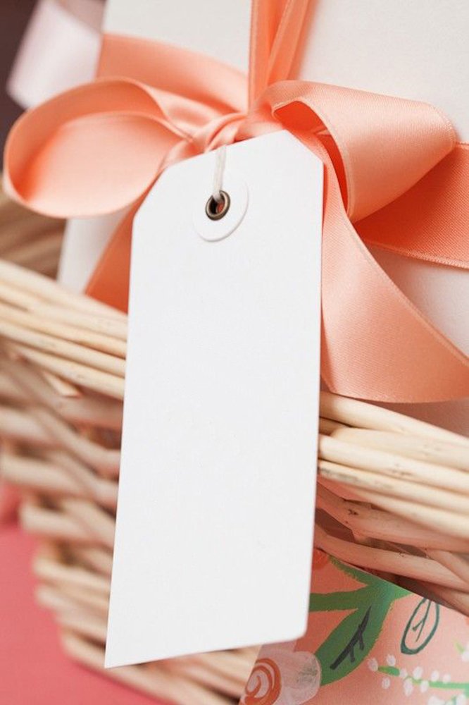 Ribest 1/4 inch 50 Yards Solid Double Face Satin Ribbon Per Roll for DIY Hair Accessories Scrapbooking Gift Packaging Party Decoration Wedding Flowers Peach