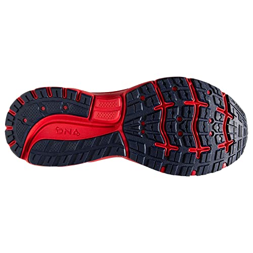 Brooks Women’s Trace 2 Neutral Running Shoe - Red/White/Navy - 7.5 Medium