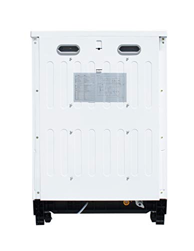 SPT SD-6513WA 24″ Wide Portable Dishwasher with ENERGY STAR, 6 Wash Programs, 10 Place Settings and Stainless Steel Tub – White