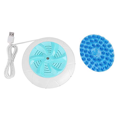 Ultrasound Turbo Washing Machine, Mini Portable Mini Washing Machine, for Home Travel Business Trip Camping Apartments Dorms(green)