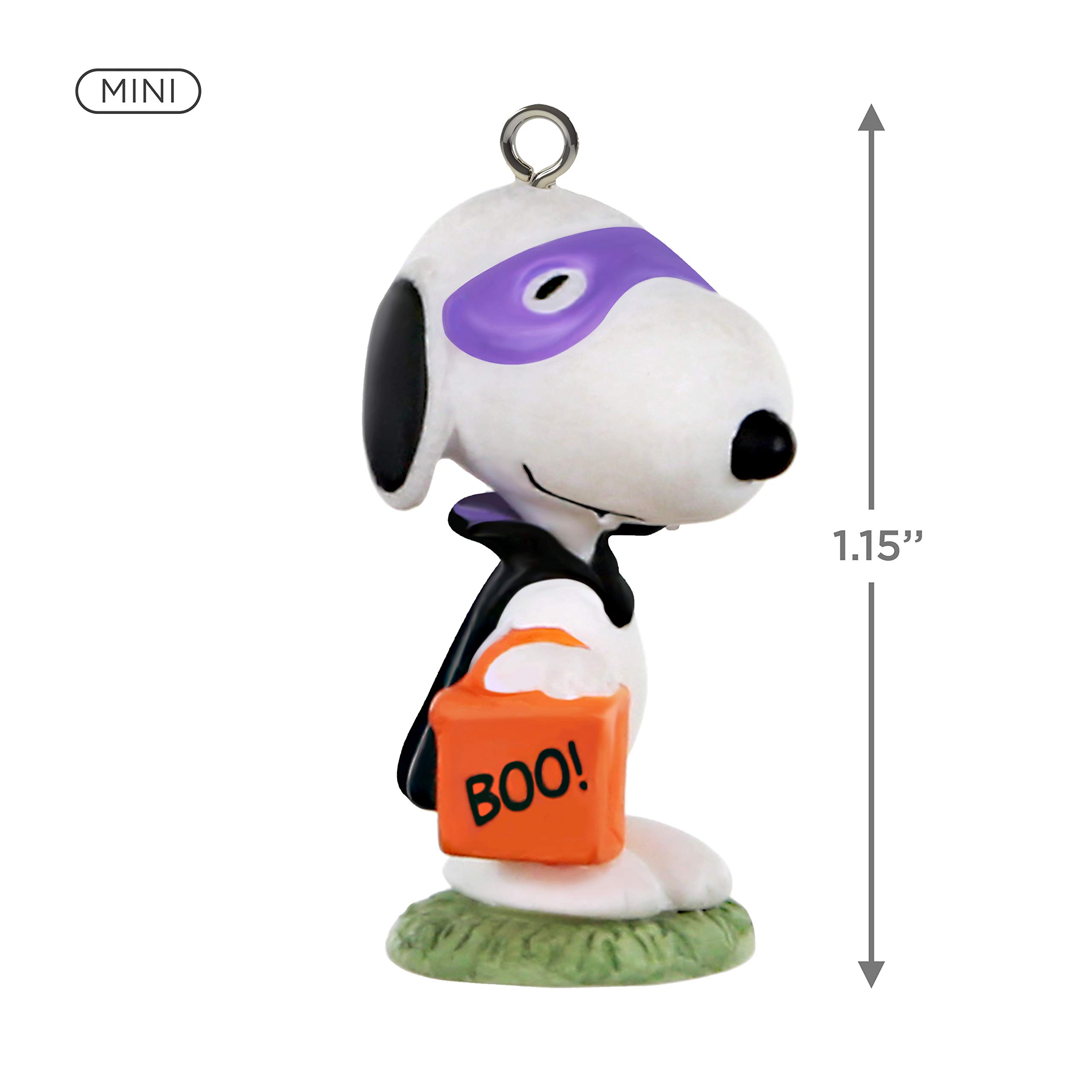 Hallmark Keepsake Halloween Ornament 2020, Mini Peanuts Vampire Snoopy, 1.15" (0899QFO5254)