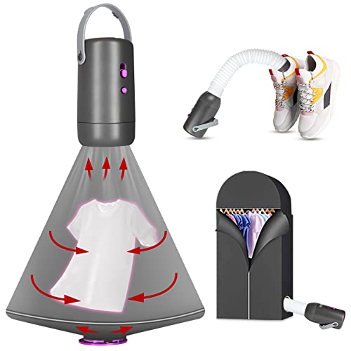 TAISHAN UV Portable Clothes Dryer, Travel Mini Dryer Machine,New Generation Electric Clothes Drying With sterilization function for Apartments