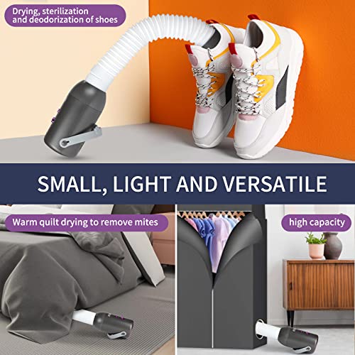 TAISHAN UV Portable Clothes Dryer, Travel Mini Dryer Machine,New Generation Electric Clothes Drying With sterilization function for Apartments
