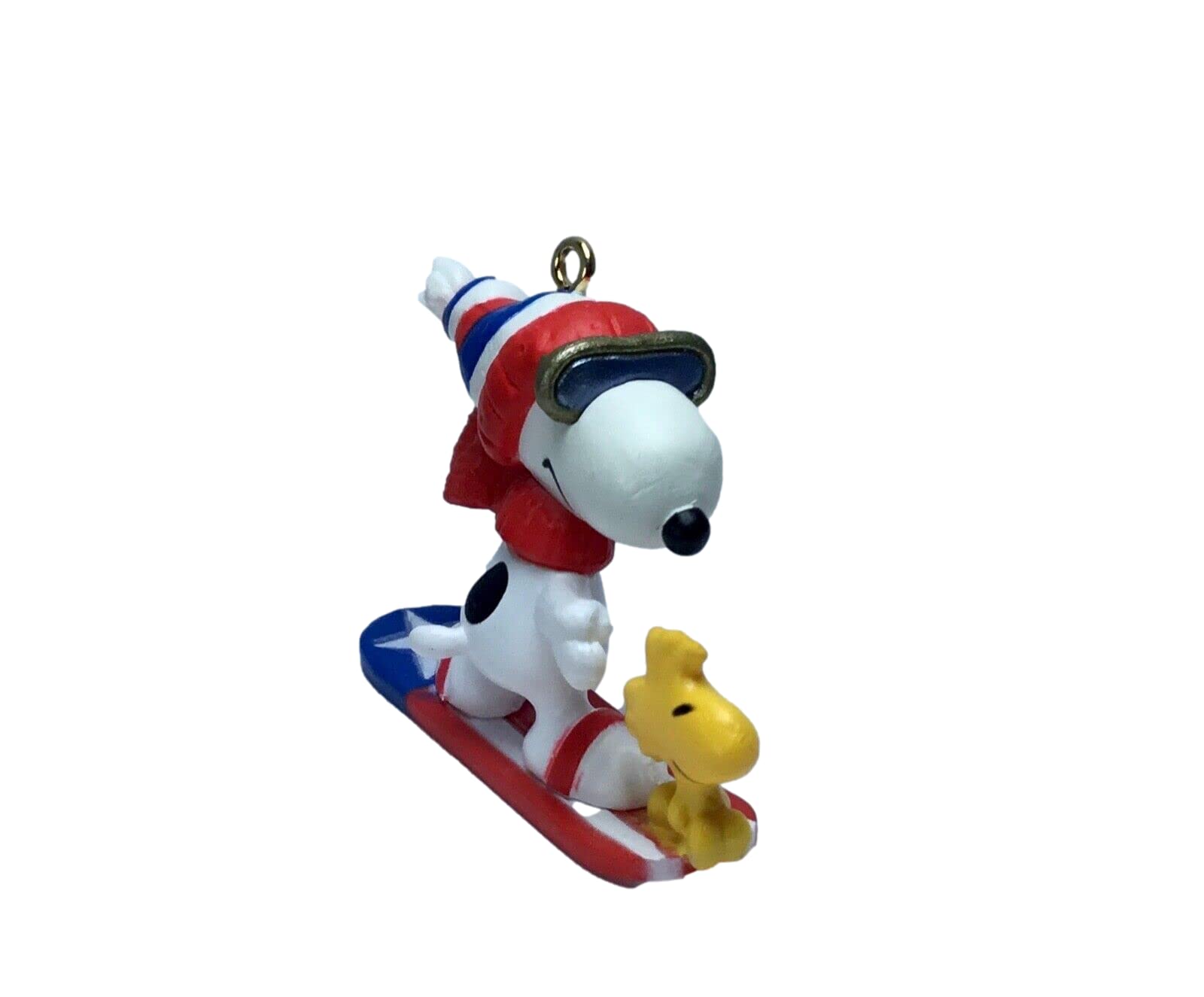 Hallmark Keepsake Ornament - Winter Fun With Snoopy Miniature Collector's Series (2002) QXM4343