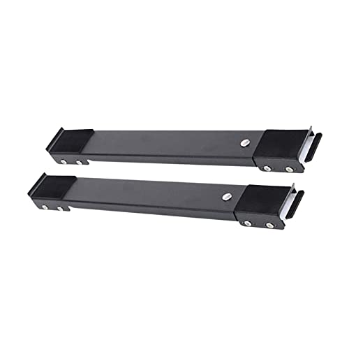 Generic Appliance Rollers Mobile Base Extensible Stand Universal Heavy Duty Easily Move Mover for Furniture Refrigerator Washing Machine Dryer, Black Directional
