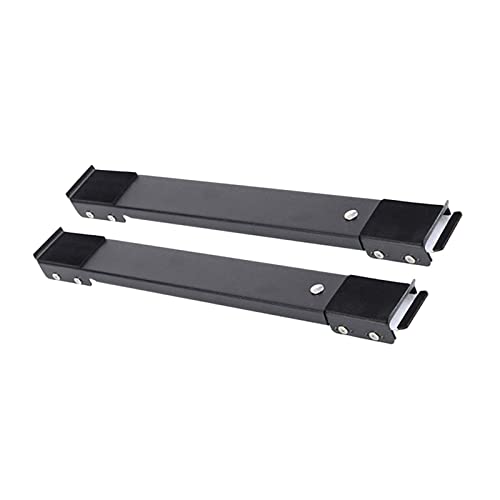 Generic Appliance Rollers Mobile Base Extensible Stand Universal Heavy Duty Easily Move Mover for Furniture Refrigerator Washing Machine Dryer, Black Directional