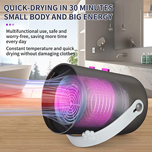 TAISHAN UV Portable Clothes Dryer, Travel Mini Dryer Machine,New Generation Electric Clothes Drying With sterilization function for Apartments