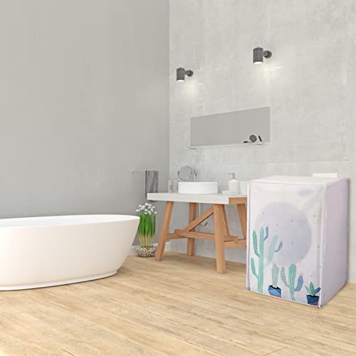 Anti-splash Machine Washing Sunlight Hinge Cover Outdoor Antis Machine Waterproofs Loading Washing And Machine Front Cover Cover Furniture Protection Furniture Protector for Moving (A, One Size)