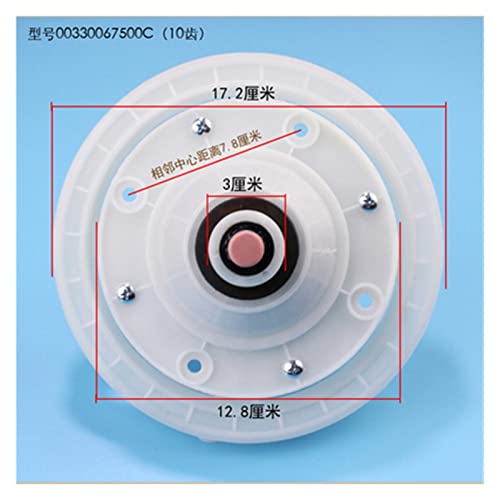LANGshaw Compatible for Haier 10tooth Semi-Automatic Washing Machine Reducer General Differential Gear Box Speed Gear Assembly Accessories Leisurely