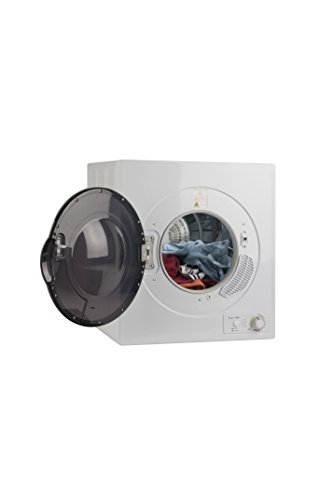 Equator 3.5 cu.ft. 110 V Front Load Compact Short Auto/Time Dryer in White