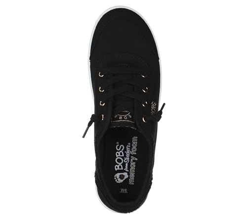 Skechers Women's Bobs B Cute Sneaker, Black, 8 Wide