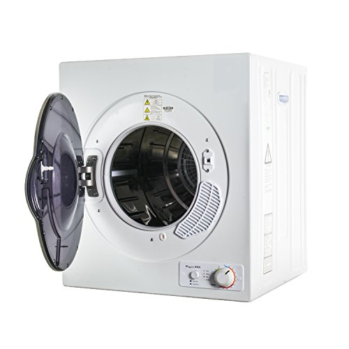 Equator 3.5 cu.ft. 110 V Front Load Compact Short Auto/Time Dryer in White