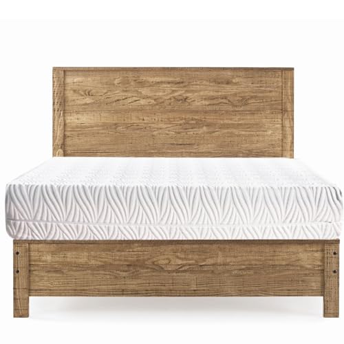 King Size 10 Inch Mattress, Cooling Gel Memory Foam Mattress for Pressure Relief, Fiberglass Free, Medium Firm, CertiPUR-US Certified (10 Inch, King)