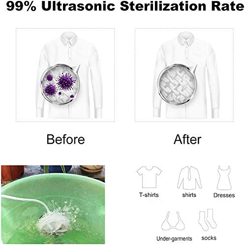 Portable Mini Washing Machine Turbine Washer USB Travel Outdoors Camping Apartment Laundry Washer Adjustable Modes