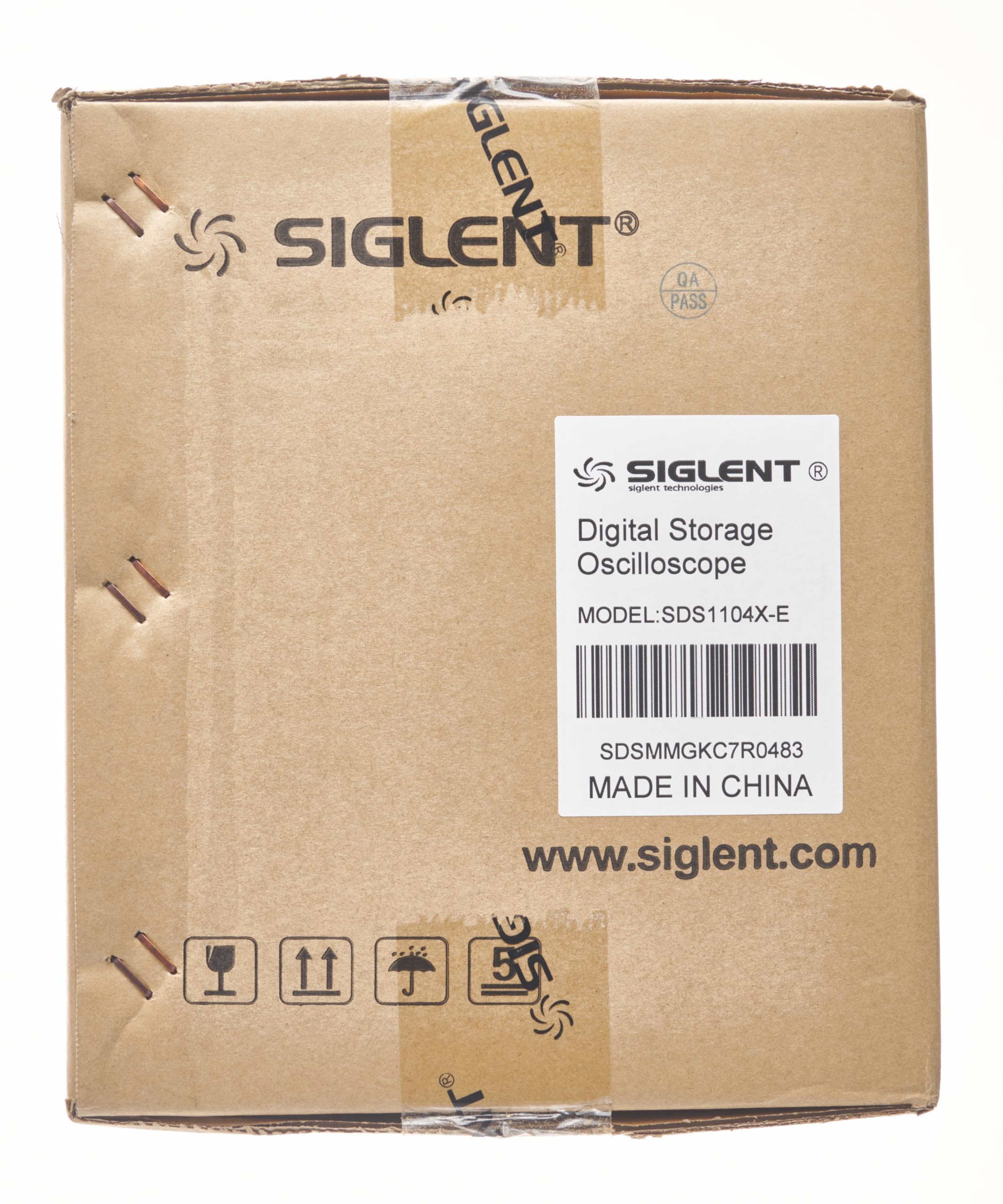 Siglent Technologies SDS1104X-E 100Mhz Digital Oscilloscope 4 channels Standard Decoder, Grey