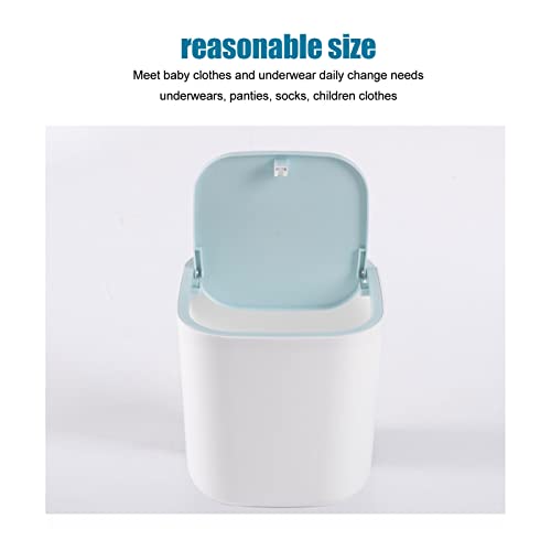 Luqeeg Portable Washing Machine, USB Charging Mini Washing Machine, Compact Washer for Socks, Underwear, Tiny Things, 3.8L, 18W