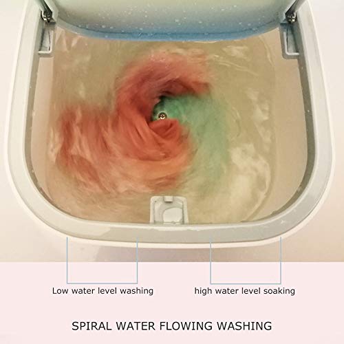 Clothes Washing Machine, Desktop 5V 18W Portable High Efficiency USB Charging Laundry Washer, for Cleaning Underwear Washing Socks Cleaning Baby Clothes