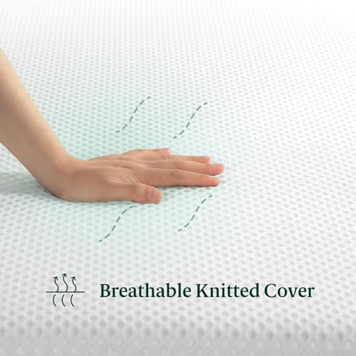 King Size Mattress, 10 Inch Cooling-Gel Memory Foam Bed Mattress in a Box for Cool Sleep & Pressure Relief, Breathable Bed Mattress with Medium Firm, CertiPUR-US Certified (10" King)
