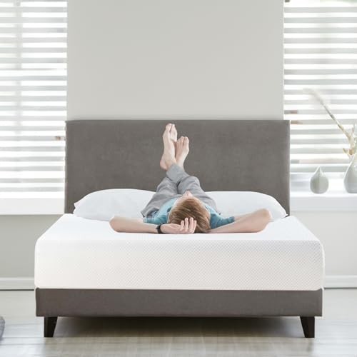 King Size Mattress, 10 Inch Cooling-Gel Memory Foam Bed Mattress in a Box for Cool Sleep & Pressure Relief, Breathable Bed Mattress with Medium Firm, CertiPUR-US Certified (10" King)