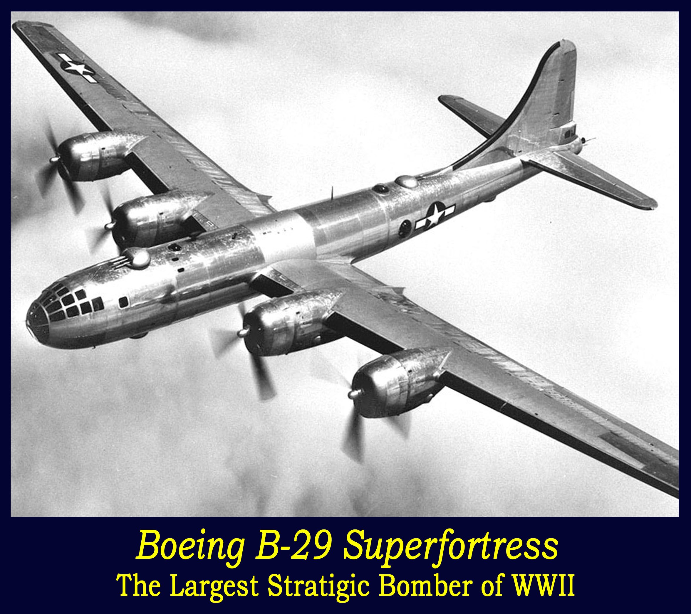 Boeing B-29 Superfortress USAF Army Air Force Bomber Pacific War WW2 old Films