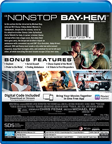 Ambulance - Collector's Edition Blu-ray + DVD + Digital