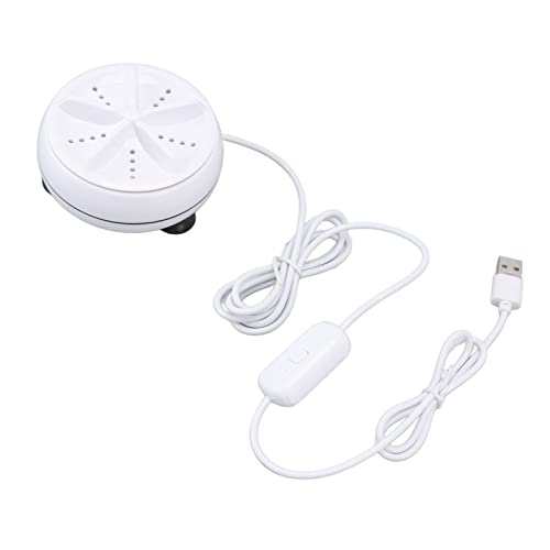 10W Mini Washing Machine for Traveling Camping Home,USB Powered Laundry Washer with Control Button Portable Turbo Washing Machine for Cleaning Sock,Underwear