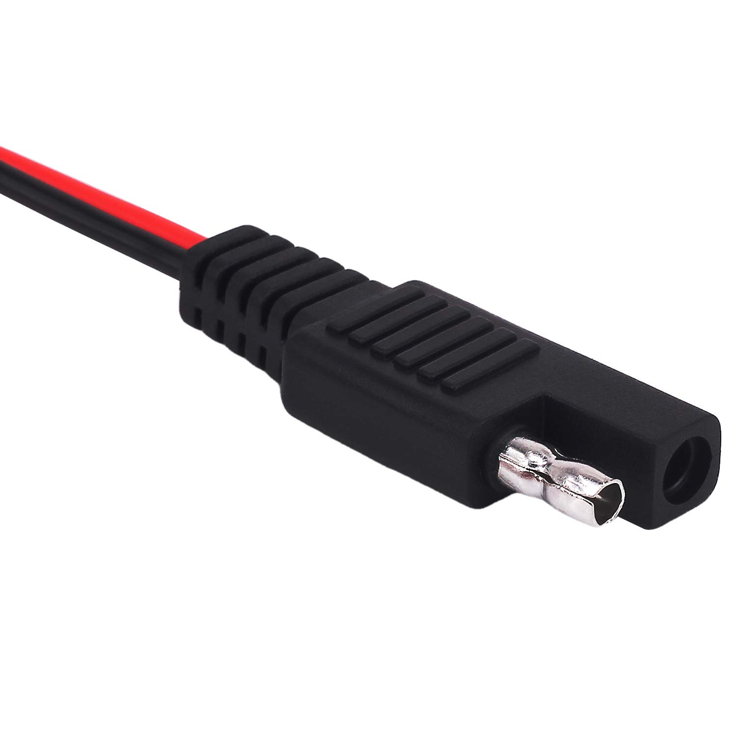 Yeebline 18AWG SAE Extension Cord, 2 Pin Cable 12V-24V Quick Disconnect DC Power Automotive Extension Cable 6 Feet for Camp Trailer Solar Panels