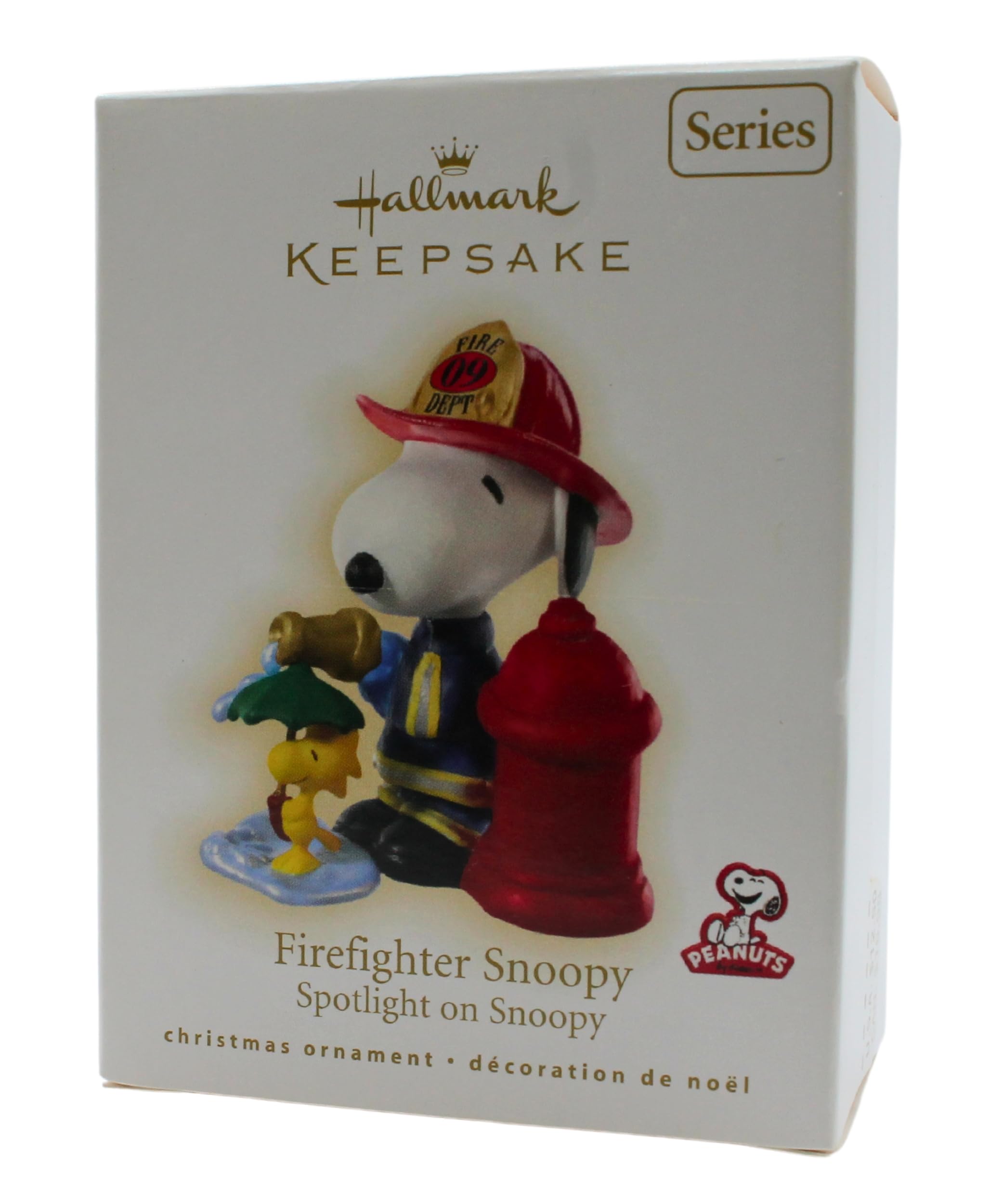 Firefighter Snoopy 12th in Series 2009 Hallmark Ornament