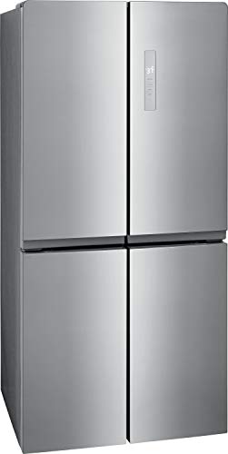 Frigidaire 17.4 Cu. Ft. 4 Door Refrigerator in Brushed Steel with Adjustable Freezer Storage