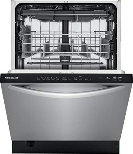 Frigidaire FDSH4501AS 24" Built In Dishwasher with 14 Place Settings, 3rd Level Rack, Energy Star, in Stainless Steel