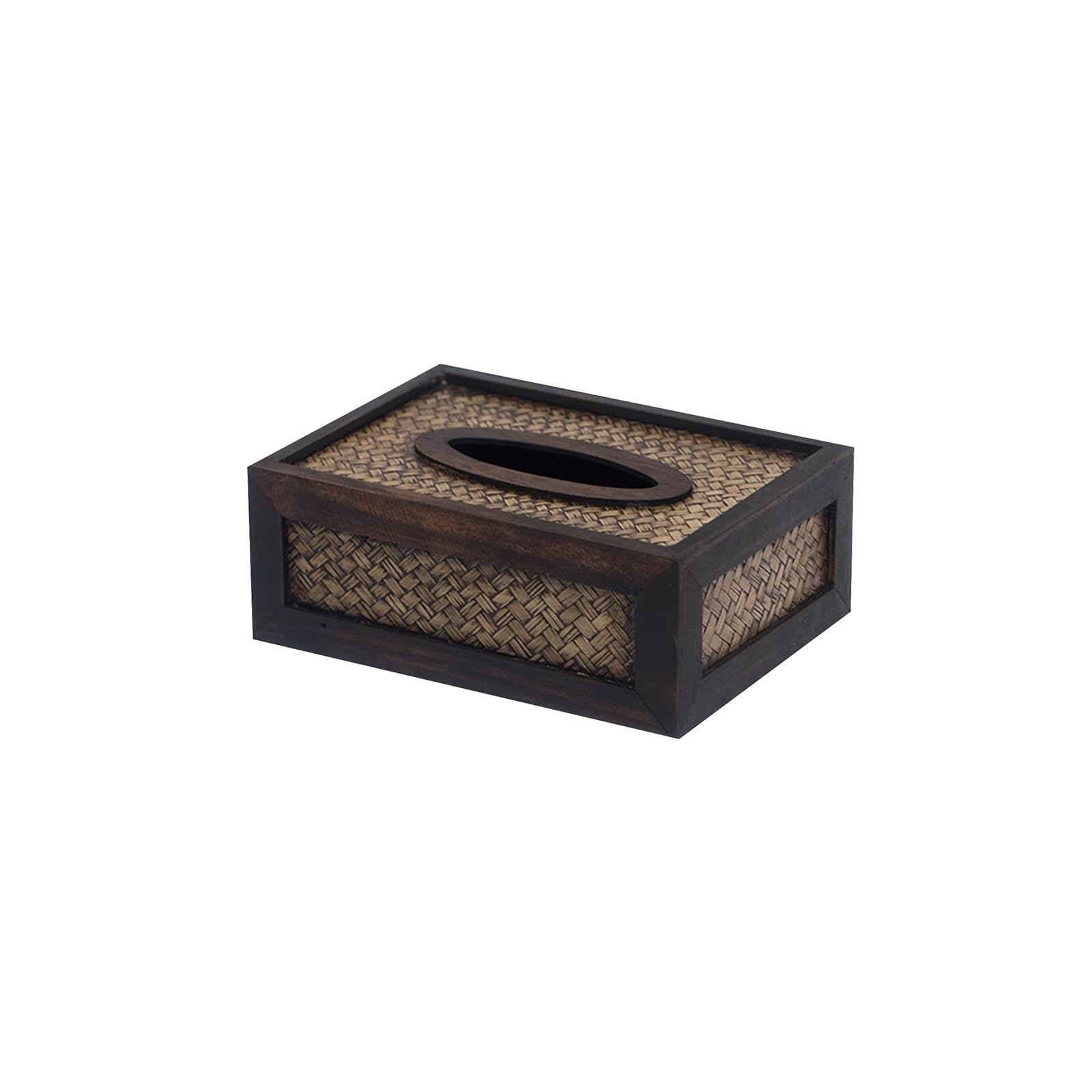 Stylish Tissue Box Rectangular Tissue Organizer Toilet Paper Holders and Table Decoration for Kitchen Bathroom Vanity Countertops Dressers Modern Tissue Box (Color : Brown, Size : Multi-Colored)