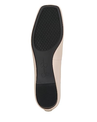Jessica Simpson Women's Mandalaye Ballet Flat, Chalk, 9