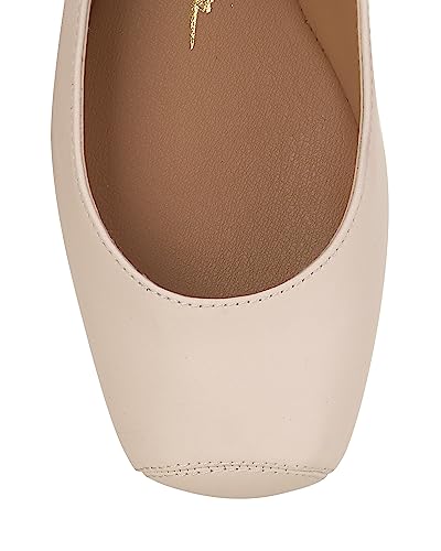 Jessica Simpson Women's Mandalaye Ballet Flat, Chalk, 9