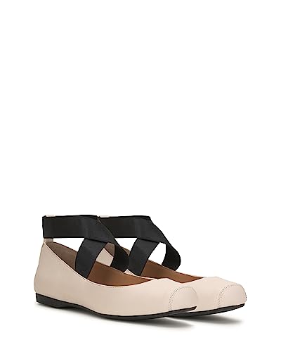 Jessica Simpson Women's Mandalaye Ballet Flat, Chalk, 9