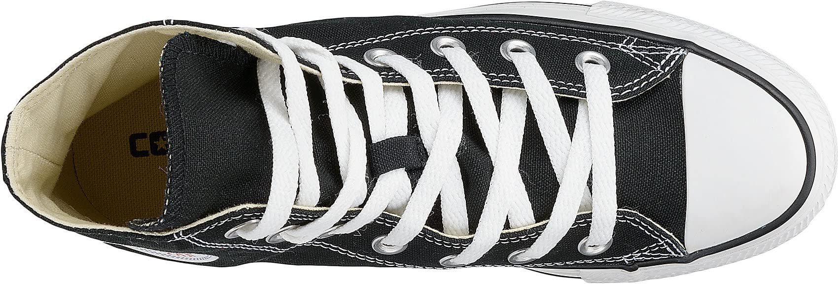 Converse Clothing & Apparel Chuck Taylor All Star High Top Kids Sneaker, Black, 2