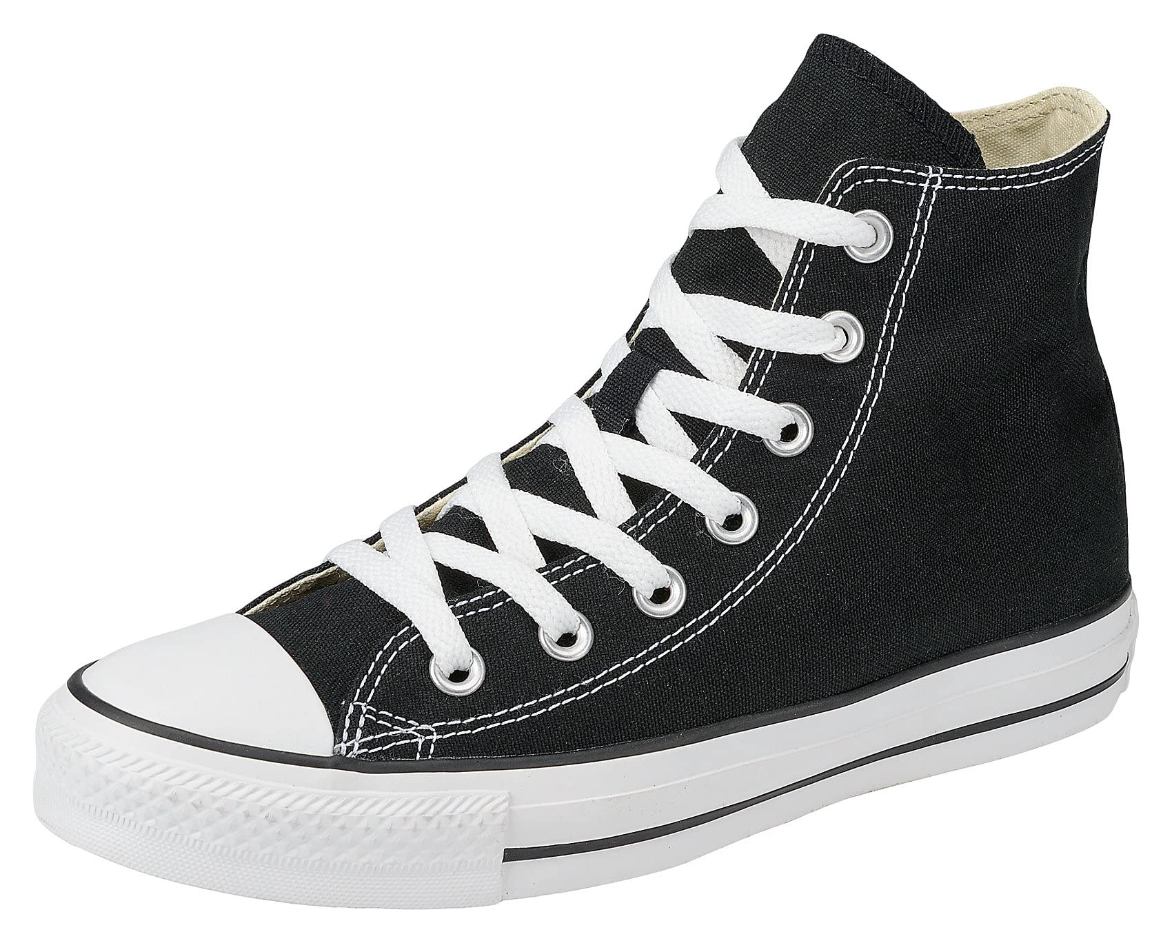 Converse Clothing & Apparel Chuck Taylor All Star High Top Kids Sneaker, Black, 2